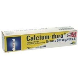 Calcium-dura Vit D3 Brause 600mg/400 I.E.
