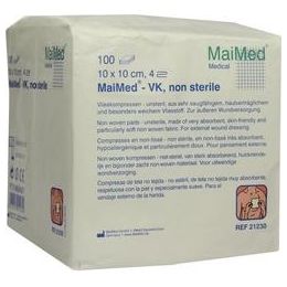 MaiMed VLIESKOMPRESSEN 10x10 cm unsteril