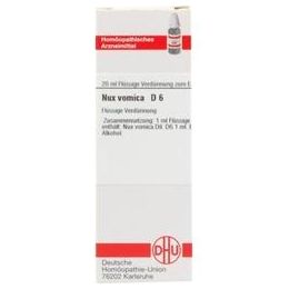 DHU-Arzneimittel NUX VOMICA D 6 Dilution
