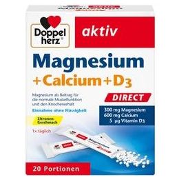 Queisser Doppelherz aktiv Magnesium + Calcium + D3 DIRECT