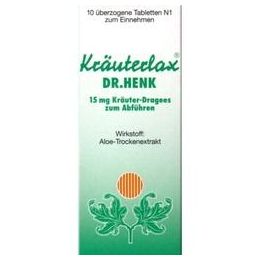 Dr. Theiss Naturwaren Kräuterlax Kräuter-Dragees zum Abführen