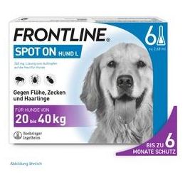 FRONTLINE SPOT-ON für Hunde L (20-40 kg) gegen Zecken, Flöhe und Haarlinge