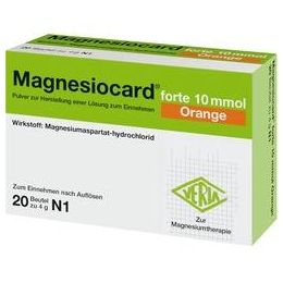 Verla-Pharm Arzneimittel GmbH & Co. KG MAGNESIOCARD forte 10 mmol Orange Plv.z.H.e.L.z.E.