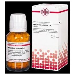 DHU-Arzneimittel MYRISTICA SEBIFERA D 4 Tabletten
