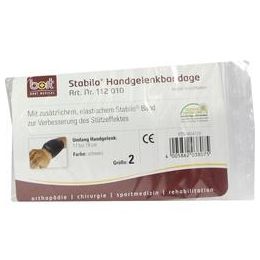 Bort Stabilo Handgelenkbandage Gr.2 schwarz