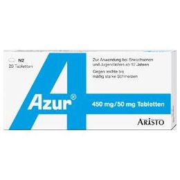 Aristo Azur 450mg Paracetamol /50mg Coffein