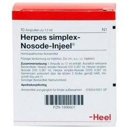 Heel HERPES SIMPLEX Nosode Injeel Ampullen