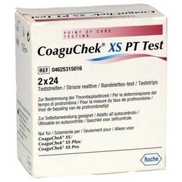 COAGUCHEK XS PT Test