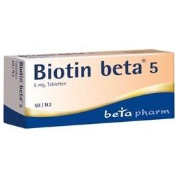 betapharm BIOTIN BETA 5