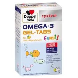 Queisser Doppelherz system OMEGA-3 GEL-TABS family