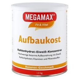 Megamax Aufbaukost Banane Pulver