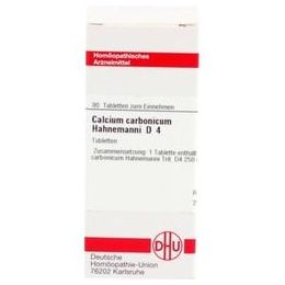 DHU-Arzneimittel CALCIUM CARBONICUM Hahnemanni D 4 Tabletten