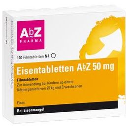 AbZ-Pharma EISENTABLETTEN AbZ 50mg