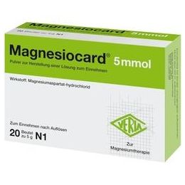 Verla-Pharm Arzneimittel GmbH & Co. KG MAGNESIOCARD 5 mmol Plv.z.Her.e.Lsg.z.Einnehmen