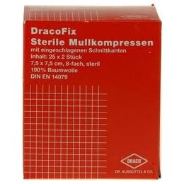 Dr. Ausbüttel DRACOFIX PEEL Kompressen 7,5x7,5 cm steril 8fach