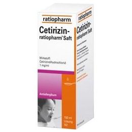 Cetirizin ratiopharm Saft - bei Allergien