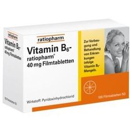 VITAMIN B6 ratiopharm 40 mg