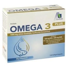 Avitale OMEGA 3 PLUS 100 mg EPA + 500 mg DHA