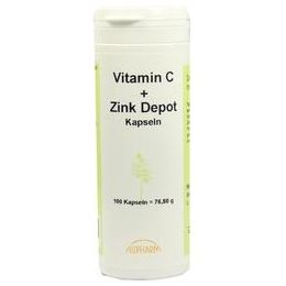 Allpharm VITAMIN C+Zink Depot Kapseln