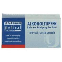 Dr. JUNGHANS ALKOHOLTUPFER 3x6 cm steril