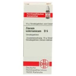 DHU-Arzneimittel ZINCUM VALERIANICUM D 6 Globuli