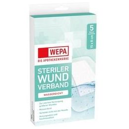 WEPA STERILER WUNDVERBAND WASSERDICHT 15x8 cm