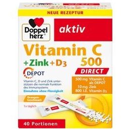 Queisser Doppelherz aktiv Vitamin C 500 + Zink + D3