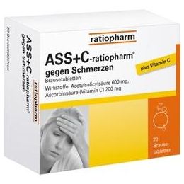 ASS+C-ratiopharm gegen Schmerzen