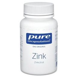 promedico pure encapsulations Zink Zinkcitrat