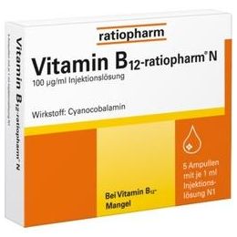 VITAMIN B12 ratiopharm N Ampullen