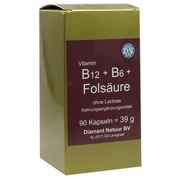 Vitamin B12 + B6 + Folsäure ohne Lactose