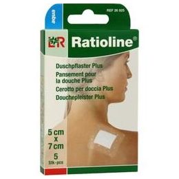 Lohmann & Rauscher RATIOLINE aqua Duschpflaster Plus 5x7 cm steril