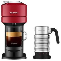 Nespresso Vertuo Next Cherry Red & Aeroccino 4