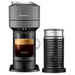 Nespresso Vertuo Next Dark Grey & Aeroccino 3 schwarz