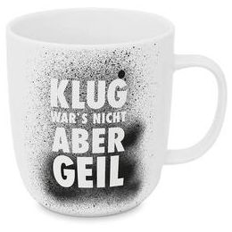 Kaffeebecher Klug wars nicht aus Porzellan ca. 350ml