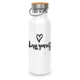 Thermosflasche Love yourself ca. 500ml