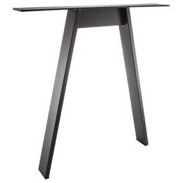 Tischgestell A-Form in Stahl Schwarz