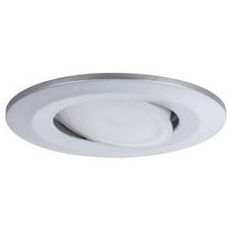 Paulmann LED-Deckenleuchte Calla IP65 in Chromfarben max. 6,5 Watt Deckenlampe