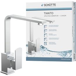 Schütte Schütte Spültischarmatur Tianto 360° schwenkbarer Wasserhahn, Mischbatterie, Chrom, Hochdruck, silberfarben