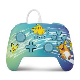 PowerA Nintendo Switch - Controller Pokémon Pikachu Evolution kabelgebunden Switch-Controller, blau