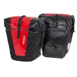 Ortlieb BACK-ROLLER PRO CLASSIC, red-black (Paar) Taschenfarbe - Schwarz - Rot, Taschenvariante - Gepäckträgertaschen,