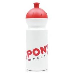 Sponser Trinkflassche mit Sportverschluss 0,5 Liter weiß Trinkflaschenvolumen - 0,5 Liter, Trinkflaschenfarbe - White,
