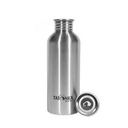 Tatonka Steel Bottle Premium 1,0l Edelstahlflasche Trinkflaschenfarbe - Silver, Trinkflaschenvolumen - 1,0 Liter,