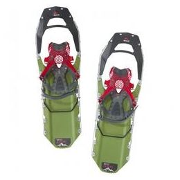 Msr Schneeschuhe RevoAscent M22, olive Produkt nach Körpergewicht - bis zu 80 kg, Schneeschuhfarbe - Grün,