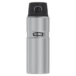 Thermos Isoliertrinkflasche Stainless King, steel mat, 0,7 Liter Trinkflaschenfarbe - Silver, Trinkflaschenvolumen - 0,7 Liter,