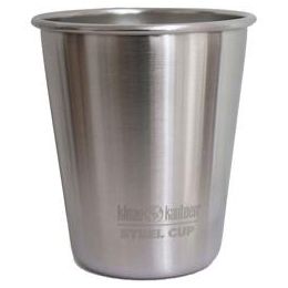 Klean Kanteen Trinkbecher - Steel Cup 296 ml (10 oz) - Brushed Stainless Trinkflaschenfarbe - Silver, Trinkflaschenvolumen - 0,3 Liter,