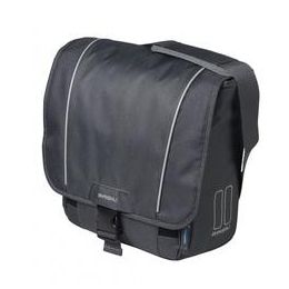 Basil Sport Design - einzel Fahrradtasche - 18 Liter - graphite Taschenvariante - Gepäckträgertaschen,