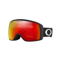 Oakley Flight Tracker XS Snow Goggles Prizm Snow Torch Iridium Skibrillenvariante - Einheitsgröße Erwachsene, Skibrillenfarbe - Schwarz, Skibrillengröße - Einheitsgröße,