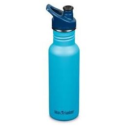 Klean Kanteen Edelstahl Trinkflasche Classic 532ml Sport Cap, hawaiian blue Trinkflaschenfarbe - Blue, Trinkflaschenvolumen - 0,5 Liter,