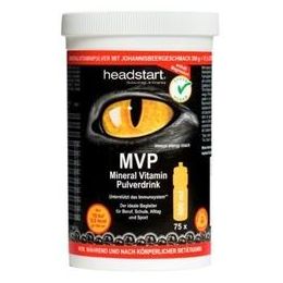 Headstart Mineral Vitamin Pulverdrink 300g Anwendung - Zwischenmahlzeiten, Konsistenz - Pulver, Einnahmeempfehlung - während/nach Training, Geschmack - Johannisbeer,